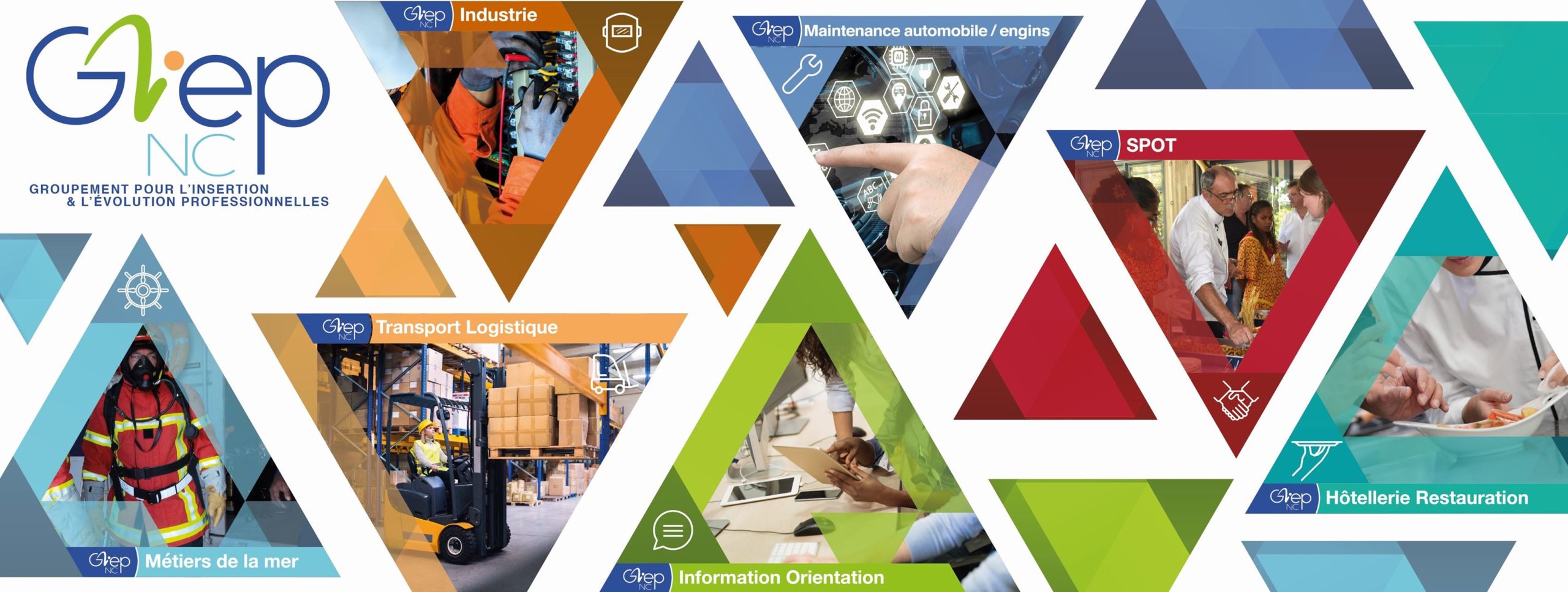 Giep NC, Insertion et évolution professionnelles, formations en Nouvelle-Calédonie